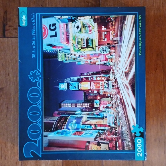Buffalo Games | Games | Times Square New York 200 Piece Puzzle | Poshmark